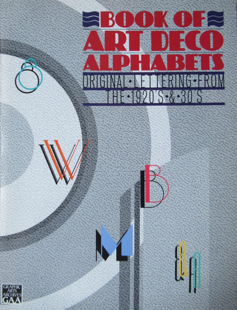 Boekwinkeltjes.nl - Book of Art Deco Alphabets. Original Lettering from ...