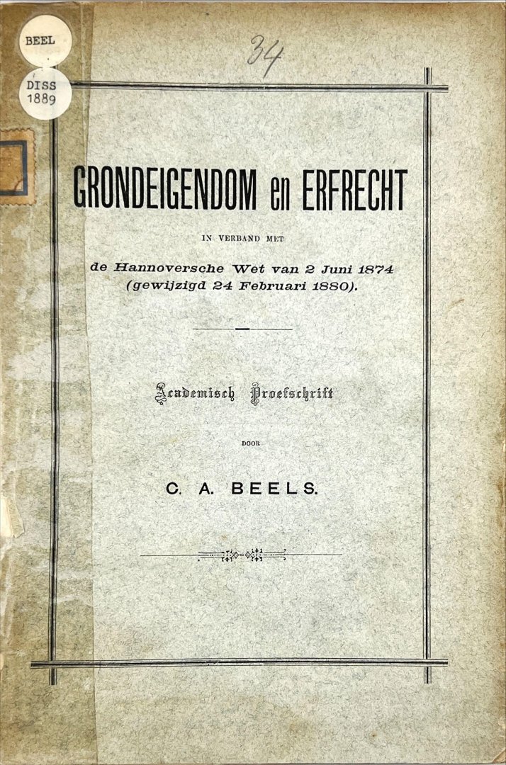 Boekwinkeltjes.nl - Grondeigendom en erfrecht in verband met de ...