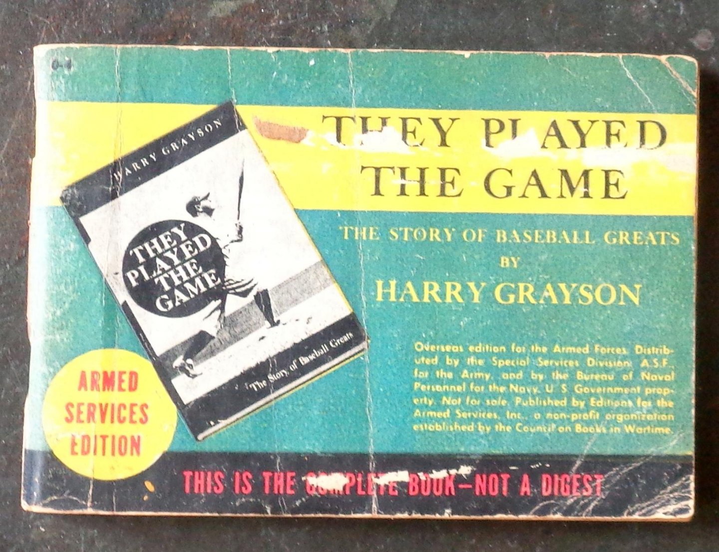 Boekwinkeltjes.nl - Grayson, Harry - They Played the Game - The Story ...