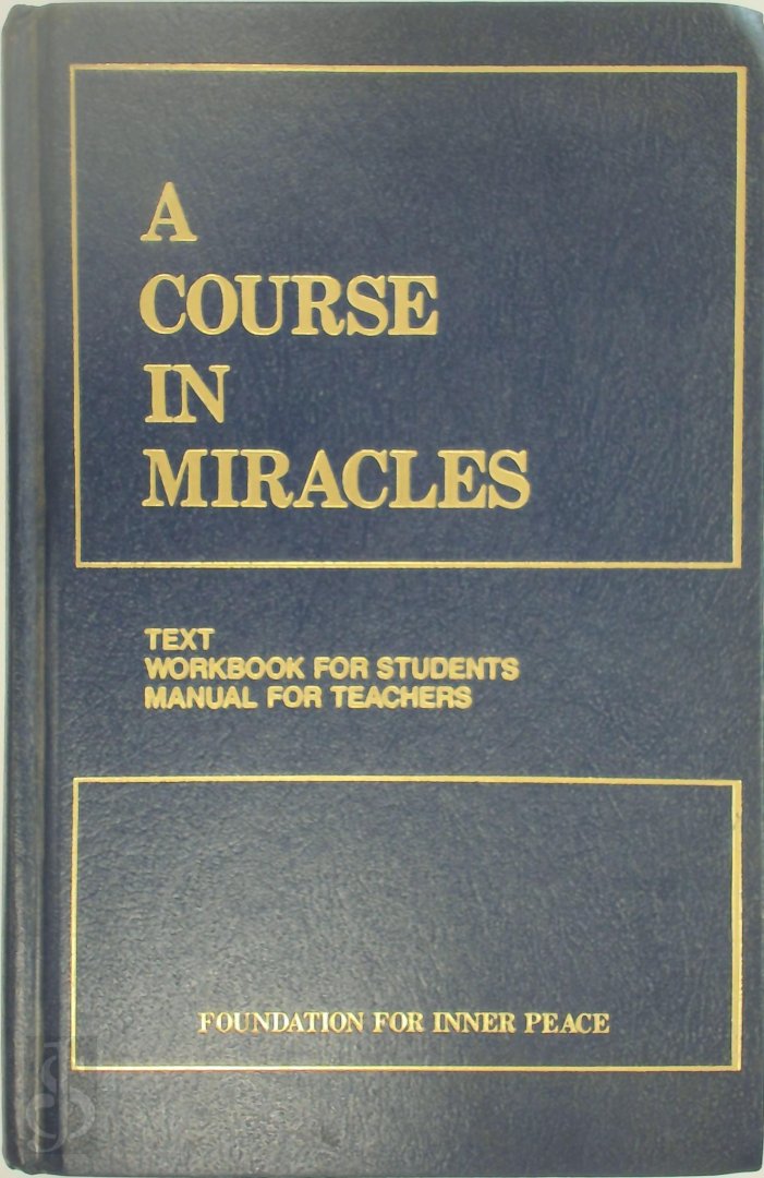 Boekwinkeltjes.nl - Foundation For Inner Peace - A Course in Miracles