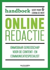 Boekwinkeltjes.nl - Corona de Wert ; Geert Poort - Handboek online redactie