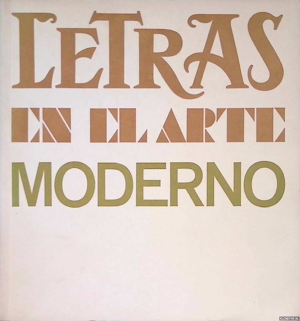 Boekwinkeltjes.nl - Letras en el arte moderno: pinturas, esculturas ...