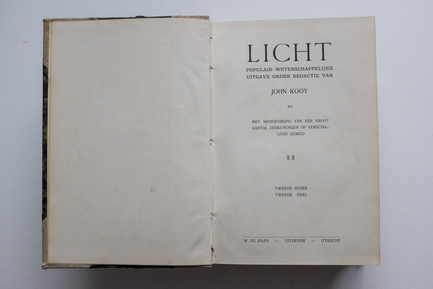 Boekwinkeltjes.nl - Licht - populair-wetenschappelijke uitgave onder ...