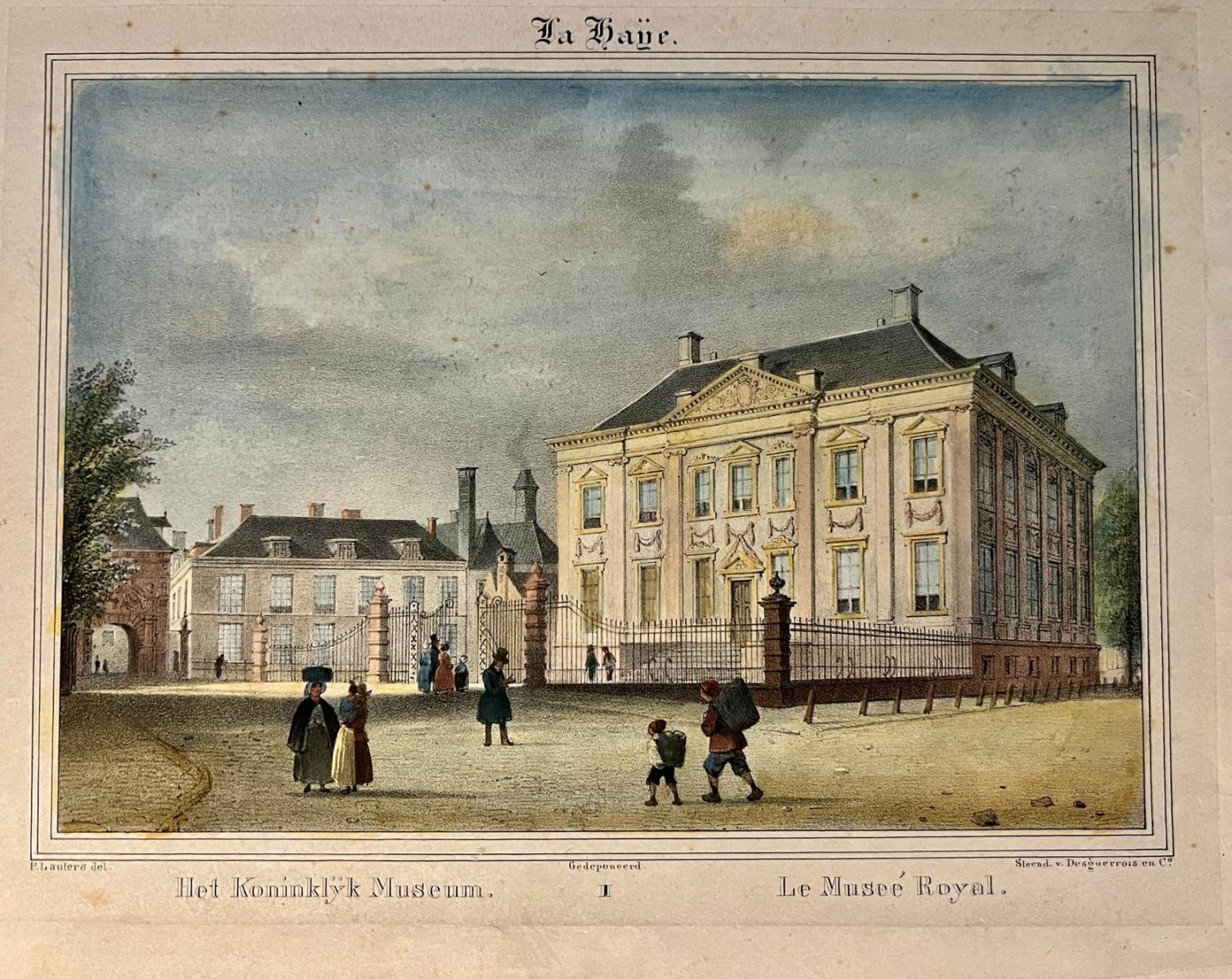 Boekwinkeltjes.nl - Coloured lithography The Hague 1875 | La Haije, Het ...